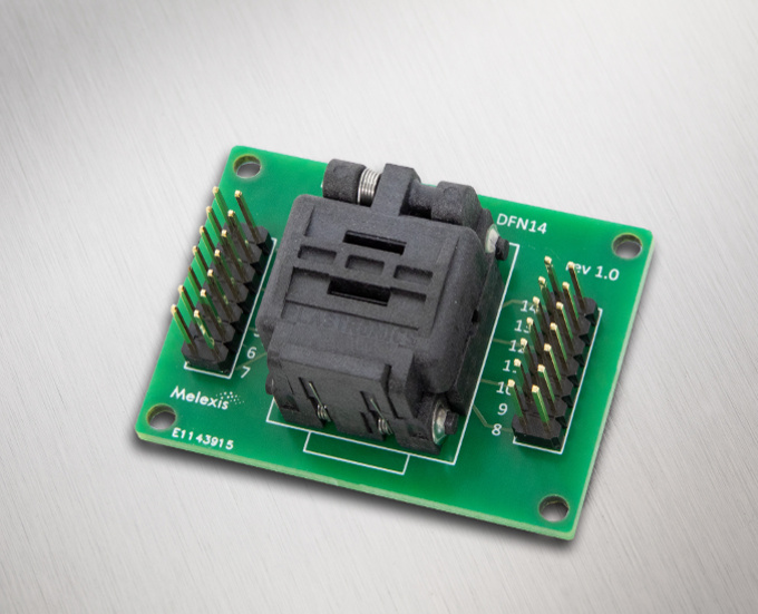 Pressure Socket Board DFN14 #Melexis